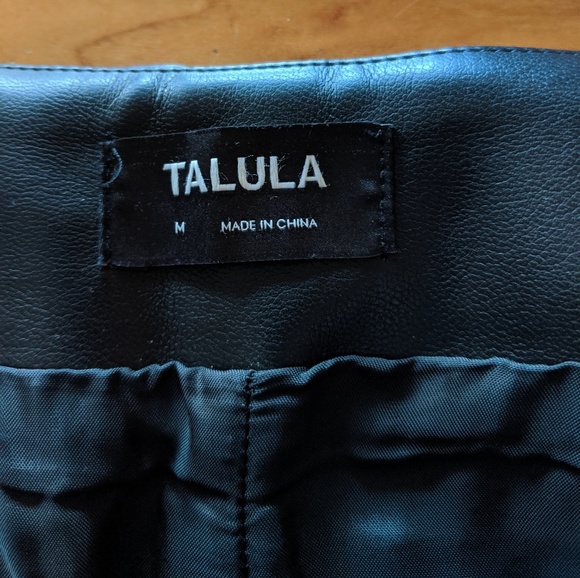 Talula | Skirts | Talula Leather Skirt | Poshmark